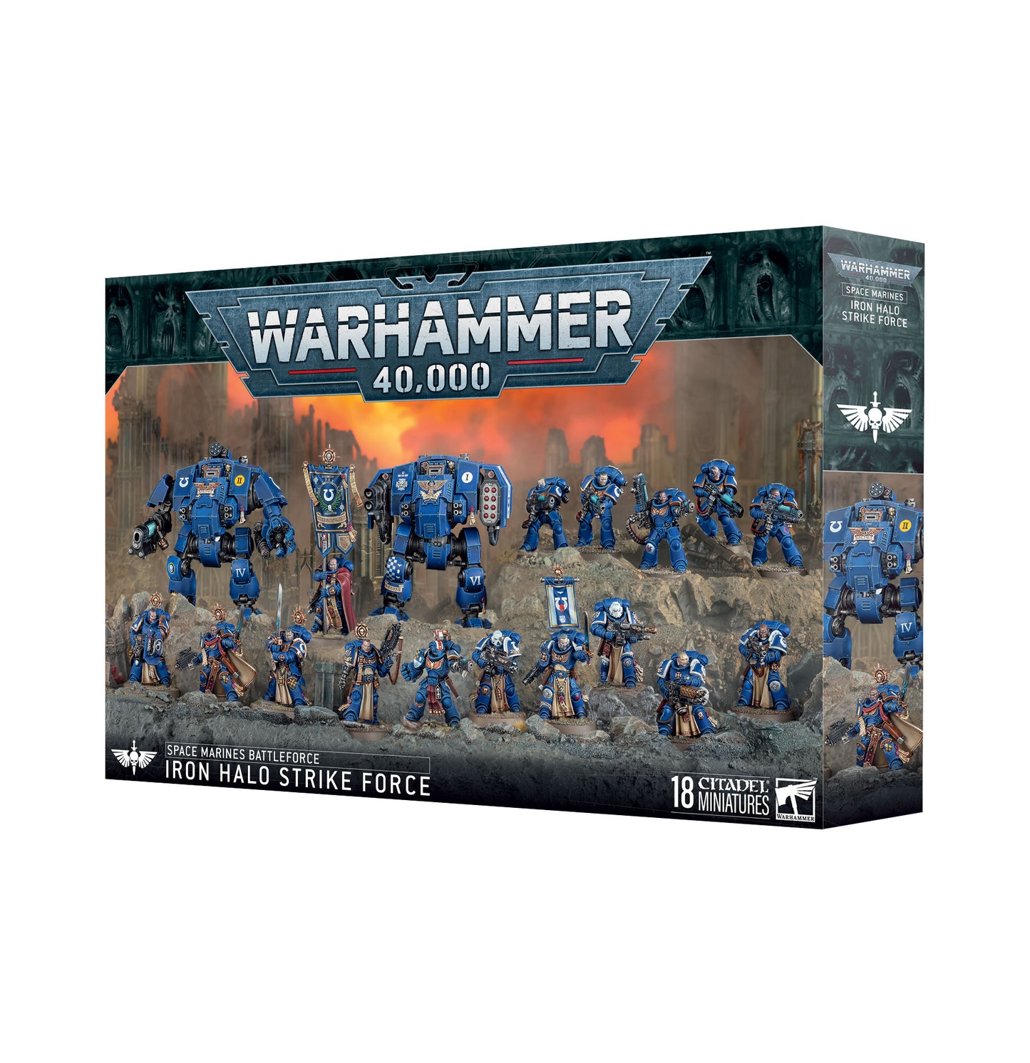 Space Marines Iron Halo Strike Force Christmas Boxset – Narthex Wargaming